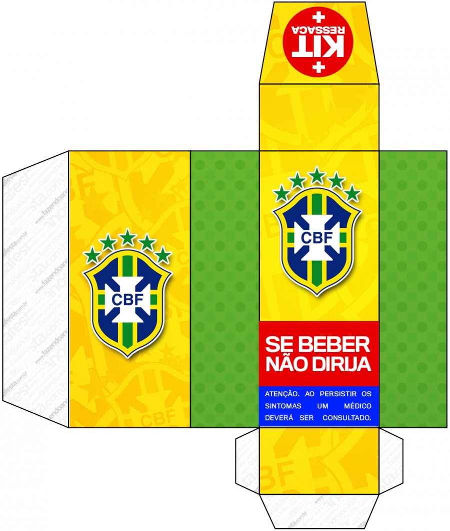 KIT FNF BRASIL COPA 105 - Fazendo a Nossa Festa
