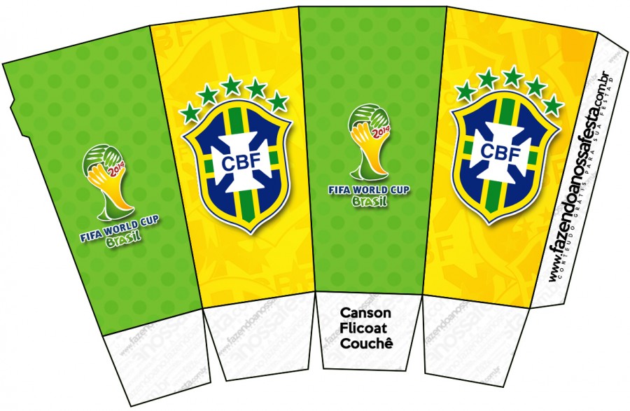 KIT FNF BRASIL COPA 76 - Fazendo a Nossa Festa