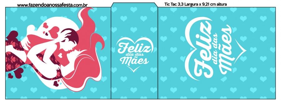 KIT FNF dia das maes 2 1 19 - Fazendo a Nossa Festa