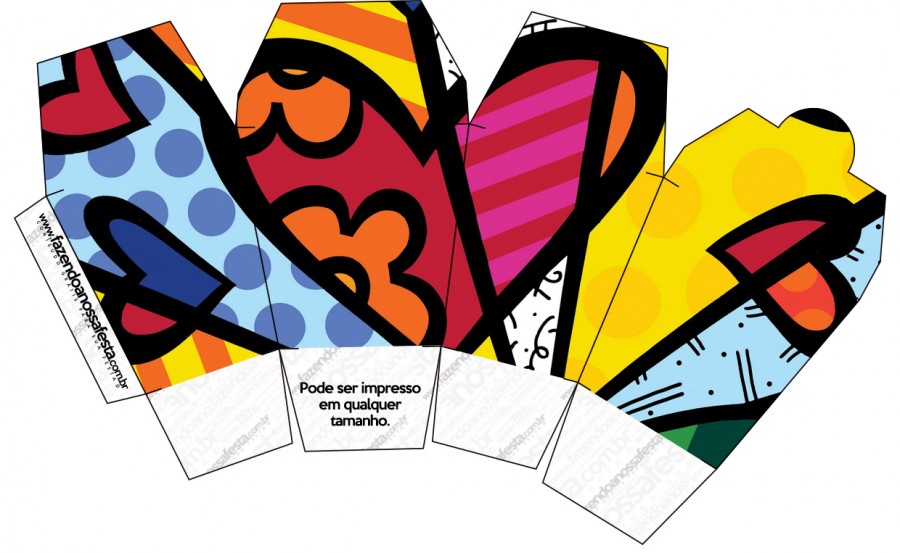 KIT FNF romero britto 2 1 13 - Fazendo a Nossa Festa