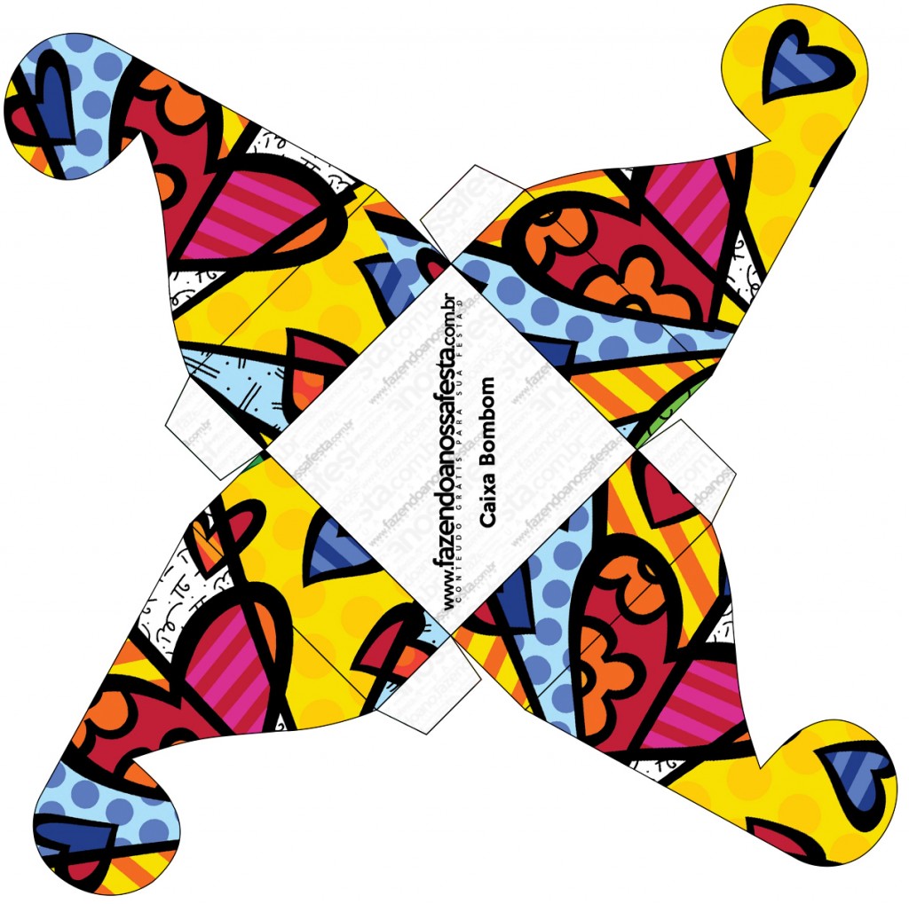 KIT FNF romero britto 35 - Fazendo a Nossa Festa