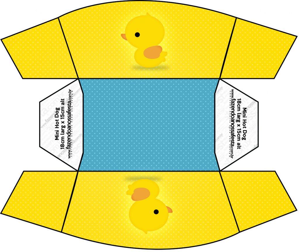 KIT PATO AMARELO 11 - Fazendo a Nossa Festa