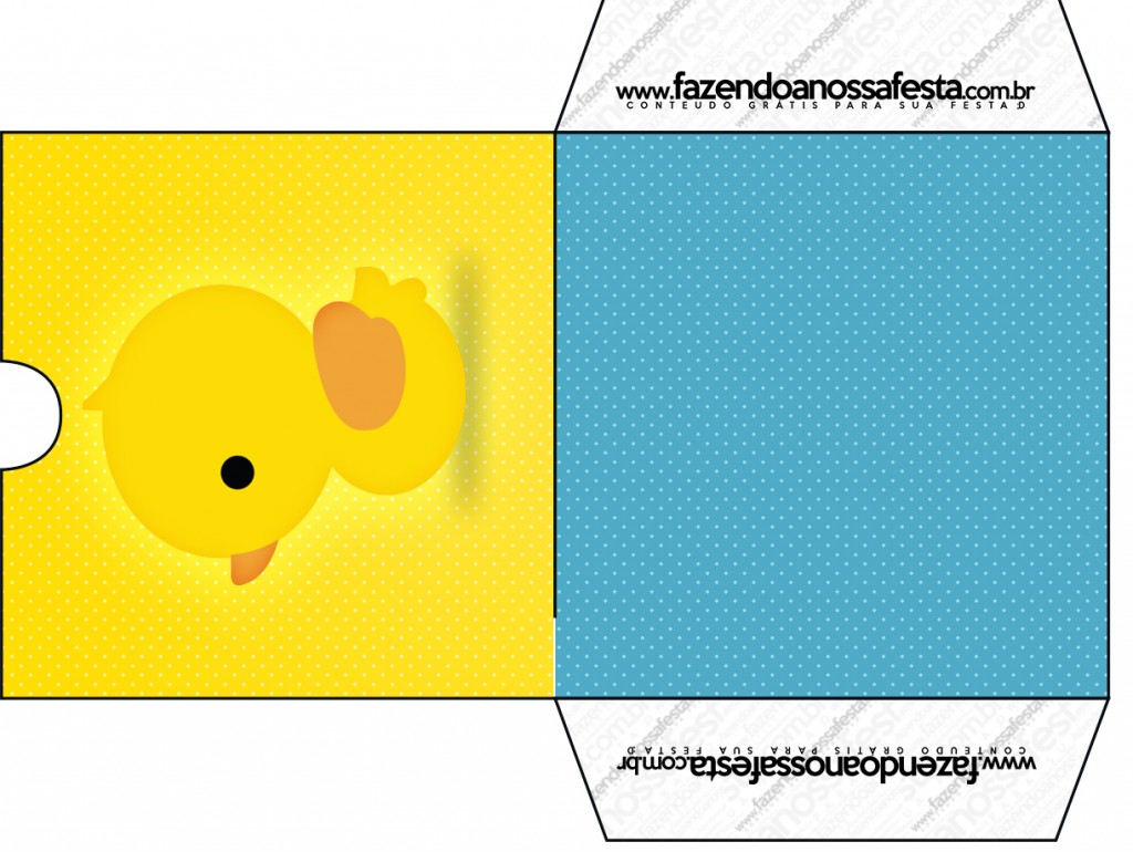 KIT PATO AMARELO 43 - Fazendo a Nossa Festa
