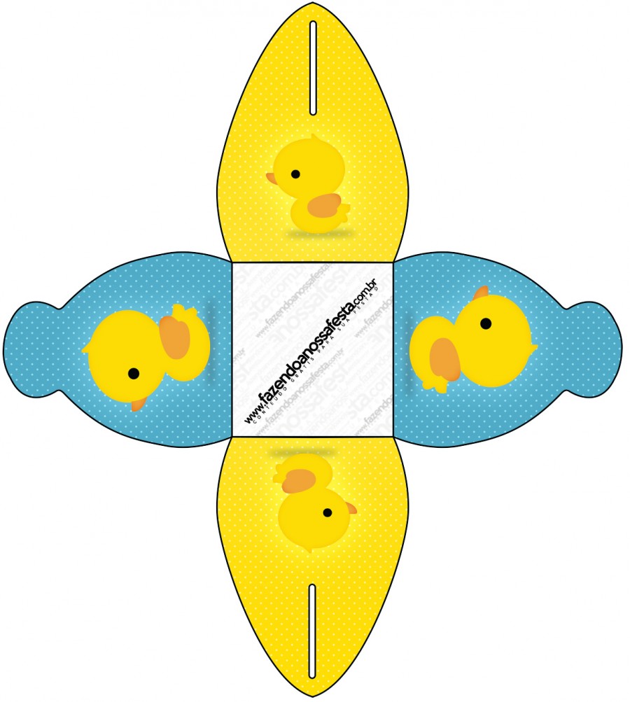 KIT PATO AMARELO 55 - Fazendo a Nossa Festa