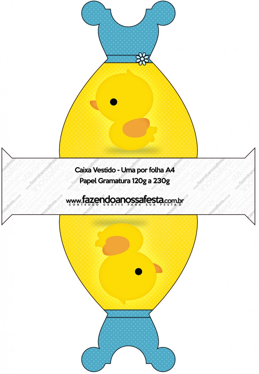 KIT PATO AMARELO 71 - Fazendo a Nossa Festa