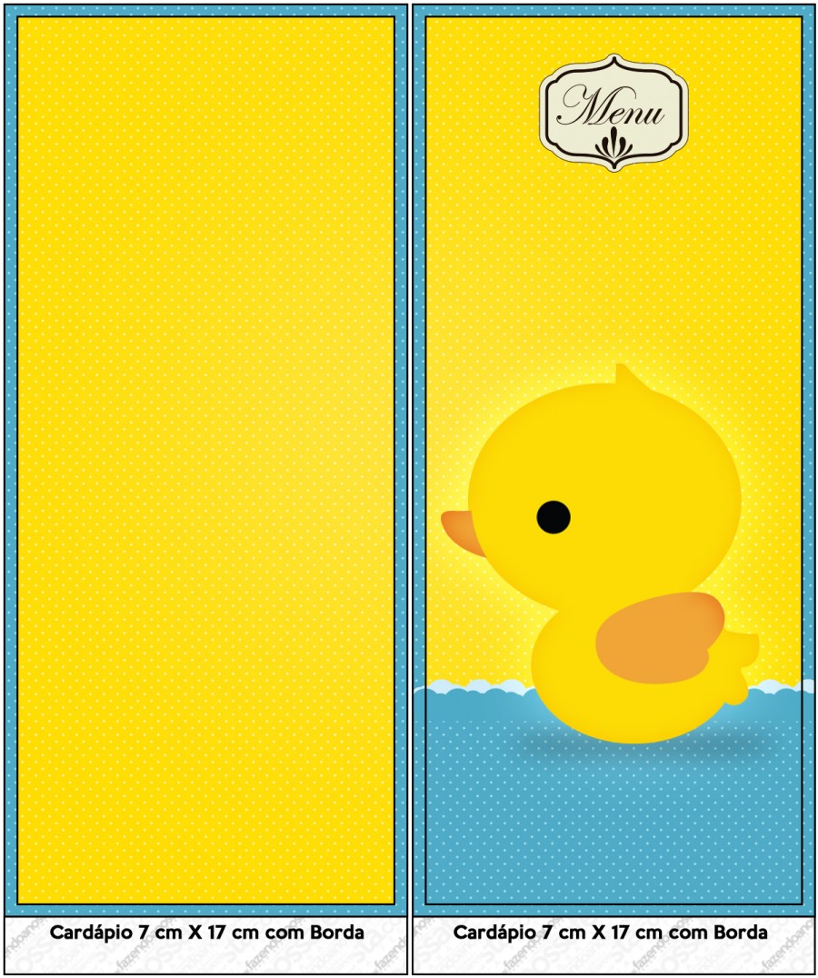 KIT PATO AMARELO 87 - Fazendo a Nossa Festa