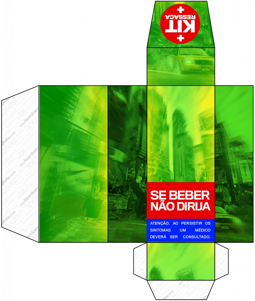 KIT FNF 2 hulk 1051 - Fazendo a Nossa Festa