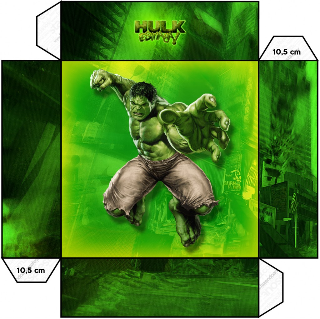 Kit Digital Completo Hulk!