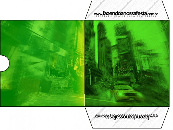 KIT FNF 2 hulk 431 - Fazendo a Nossa Festa