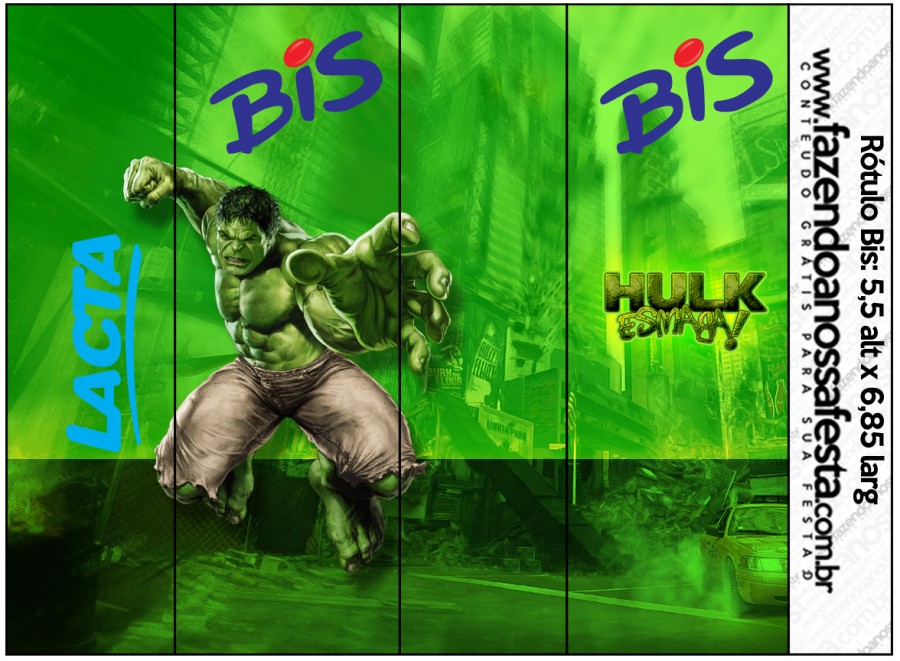 KIT FNF 2 hulk 50 - Fazendo a Nossa Festa