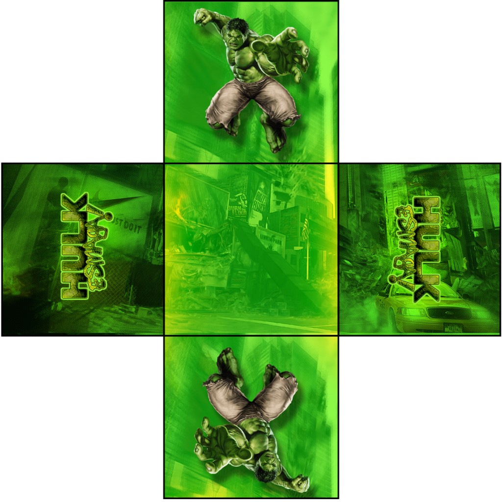 Kit Digital Completo Hulk!