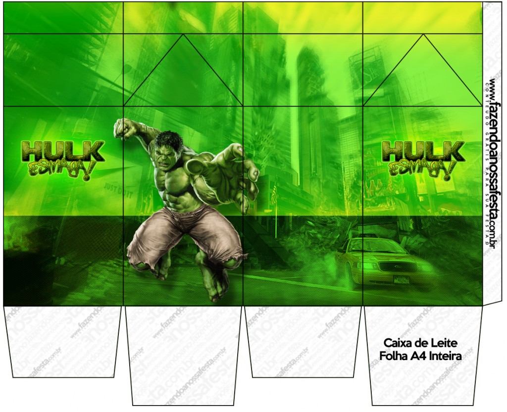 KIT FNF 2 hulk 81 - Fazendo a Nossa Festa