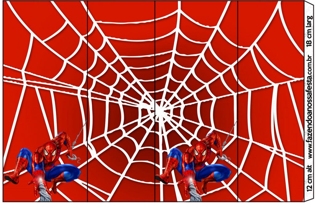 KIT FNF homen aranha 49 - Fazendo a Nossa Festa