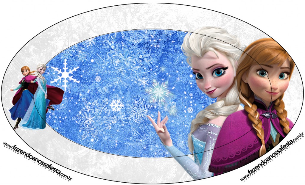 Frozen Branco e Azul 36 - Fazendo a Nossa Festa