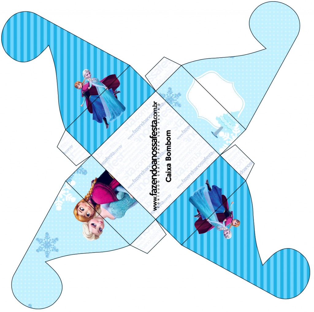 Frozen Azul - Kit Festa Infantil!