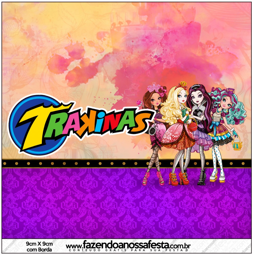 Ever After High - Kit Festa Infantil!