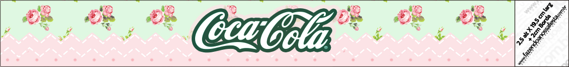 Floral Verde e Rosa - Kit Festa infantil