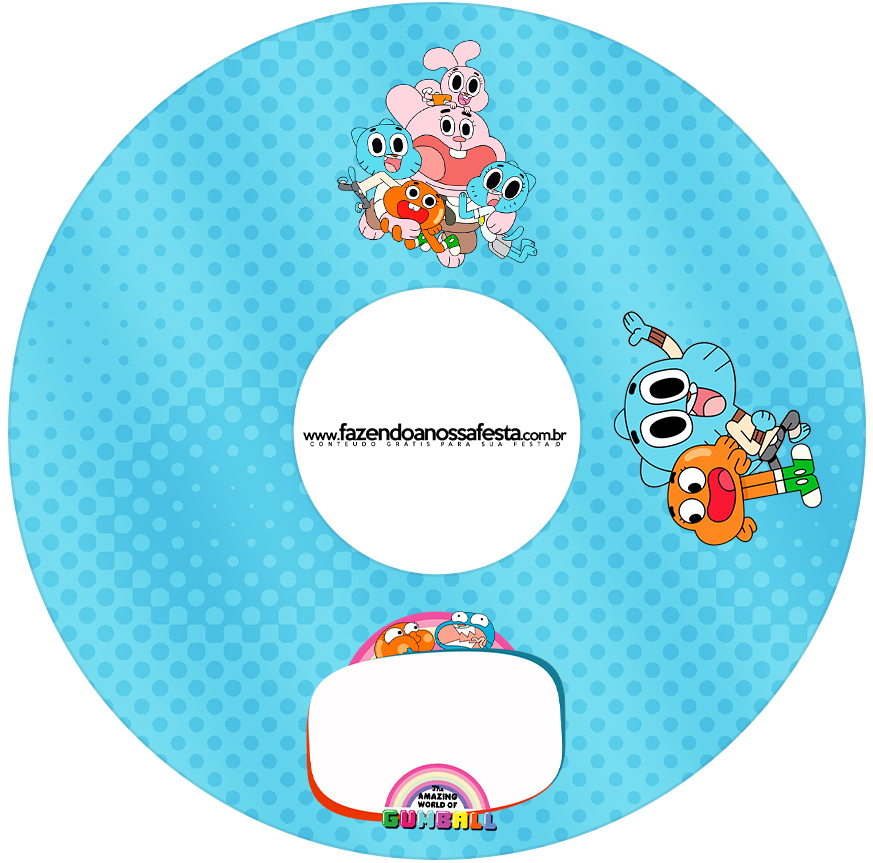 CD DVD o Incrível Mundo de Gumball - Fazendo a Nossa Festa