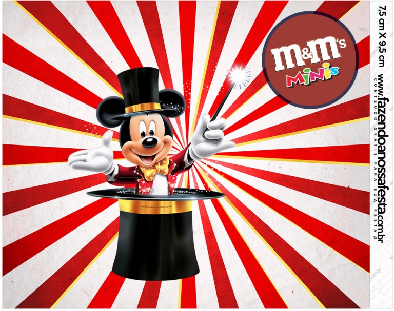 Mini MM Mickey Circo - Fazendo a Nossa Festa