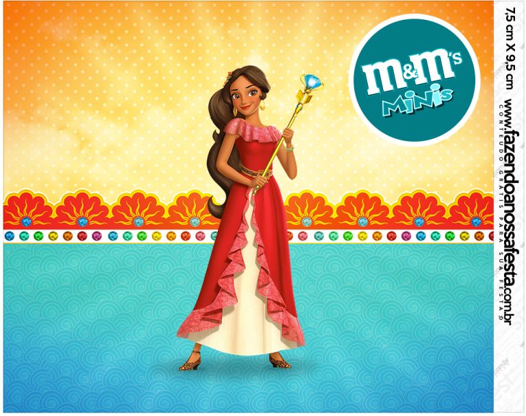 Mini MeM Elena de Avalor - Fazendo a Nossa Festa