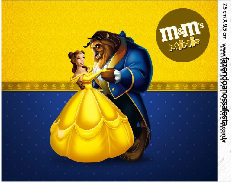 Mini MeM A Bela e a Fera - Fazendo a Nossa Festa