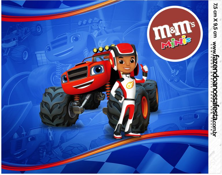 Mini MeM Blaze and the Monster Machines - Fazendo a Nossa Festa