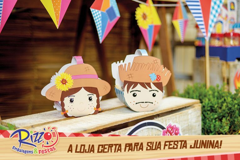 Decoração Festa Junina com Produtos da Loja Rizzo