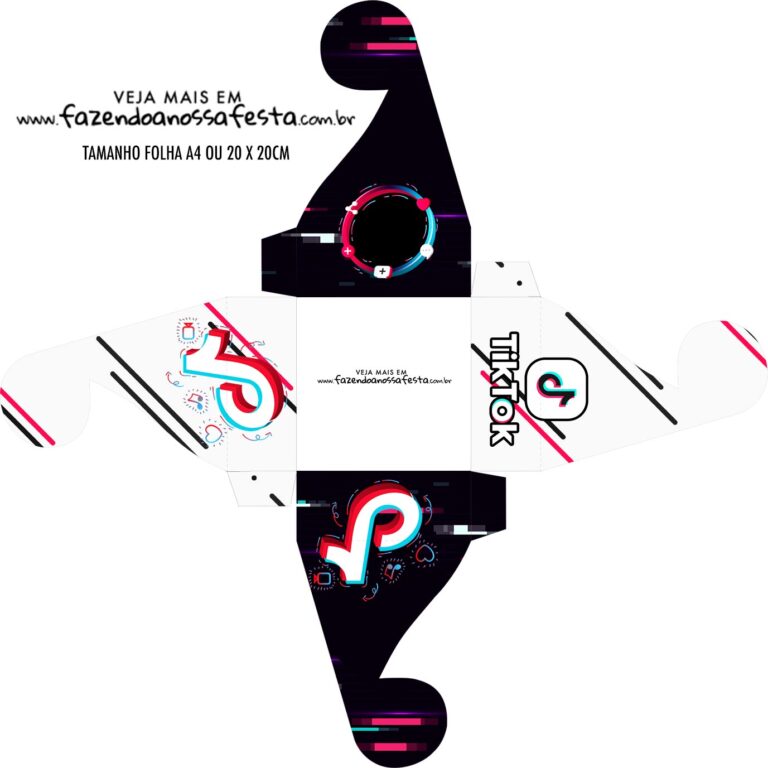 Kit Festa Tik Tok Grátis para Imprimir em Casa