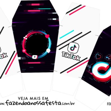 Kit Festa Tik Tok Grátis para Imprimir em Casa
