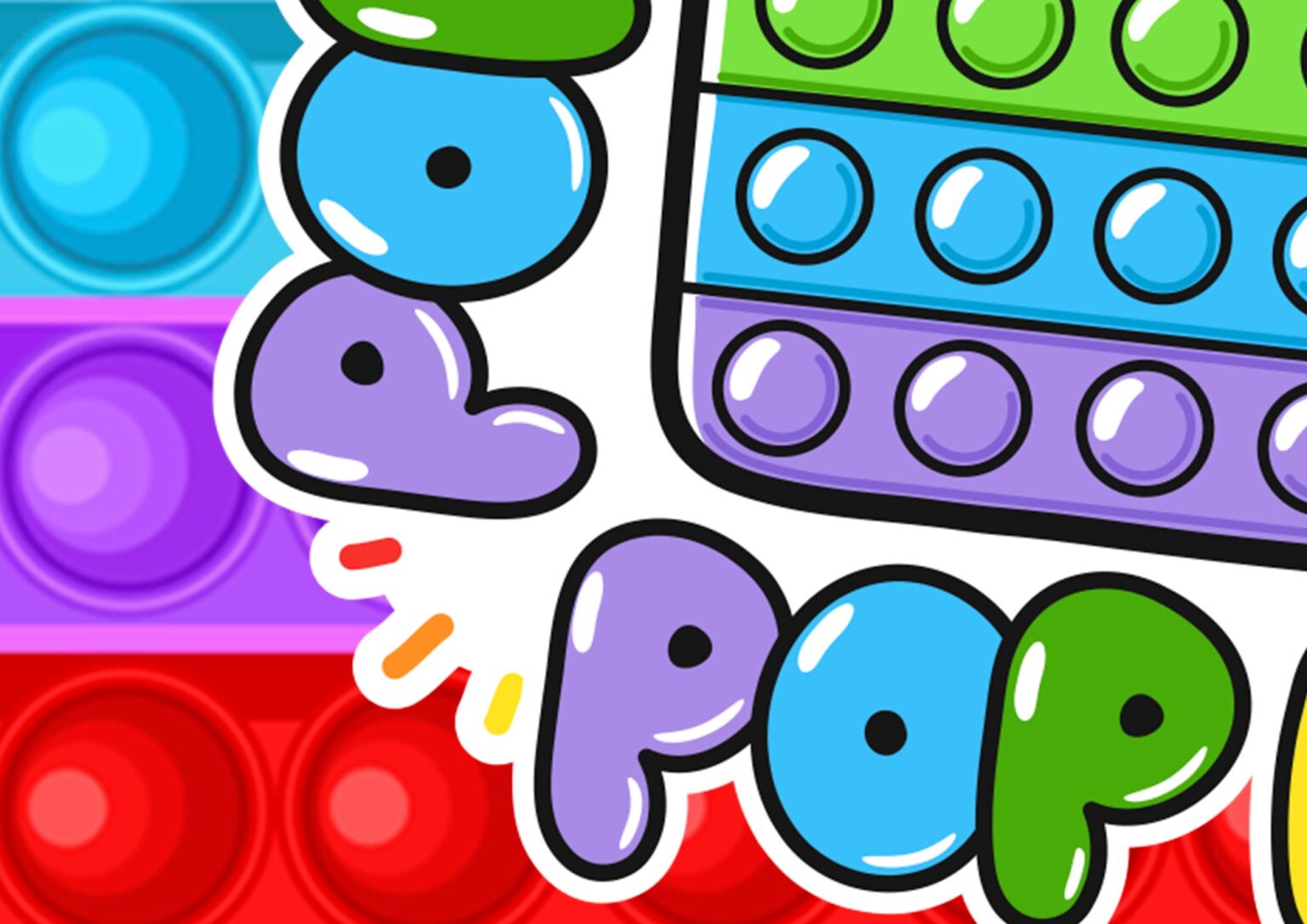 Painel Retangular Pop It 10 - Fazendo a Nossa Festa