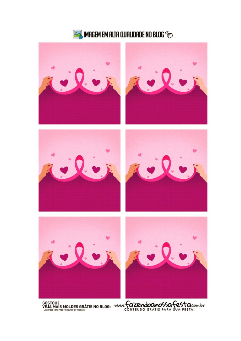 Outubro Rosa lembrancinha rotulo bala - Fazendo a Nossa Festa Outubro Rosa lembrancinha rotulo bala - Fazendo a Nossa Festa