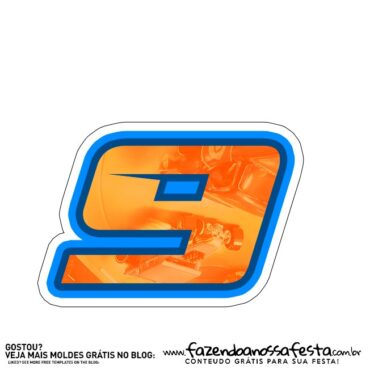 Numero 9 Hot Wheels - Fazendo a Nossa Festa