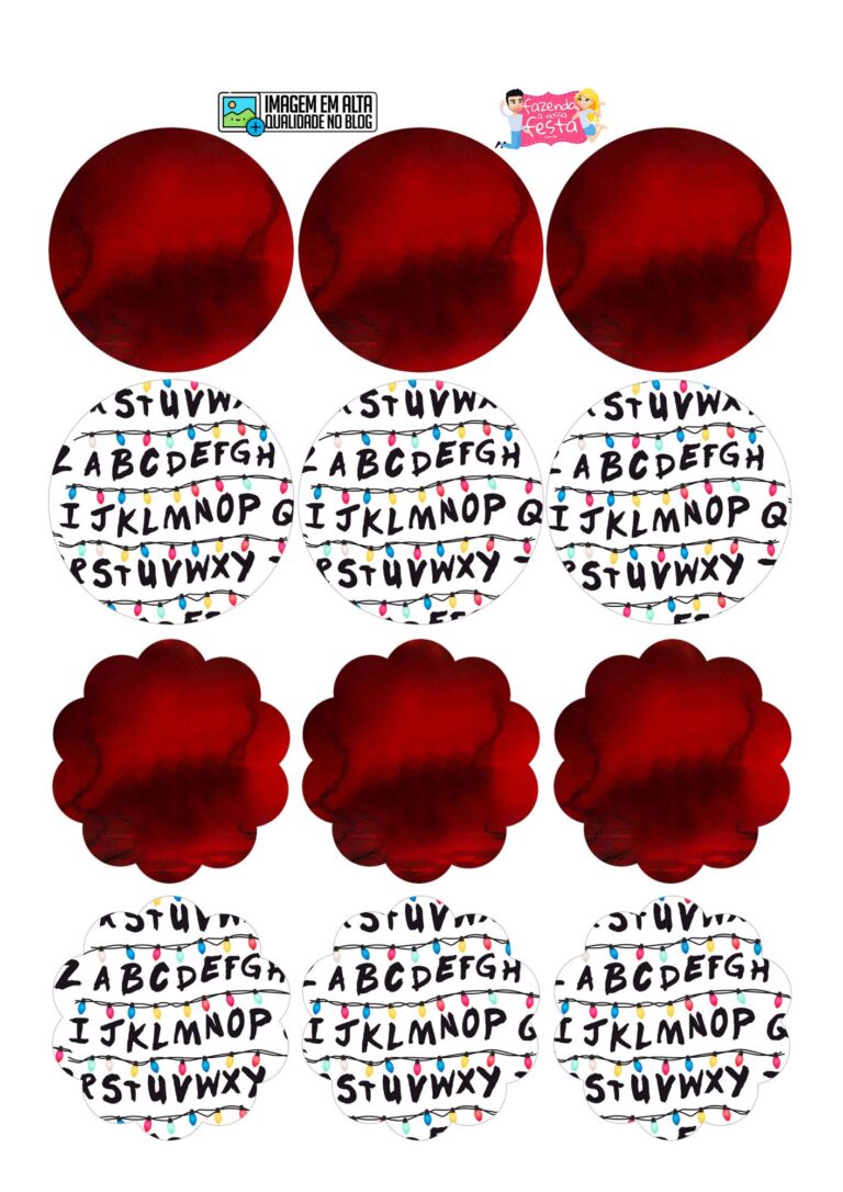 Toppers Extras Stranger Things - Fazendo a Nossa Festa