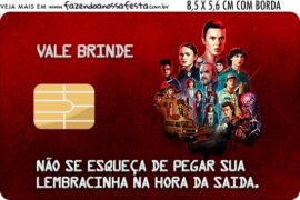Vale Brinde Stranger Things - Fazendo a Nossa Festa