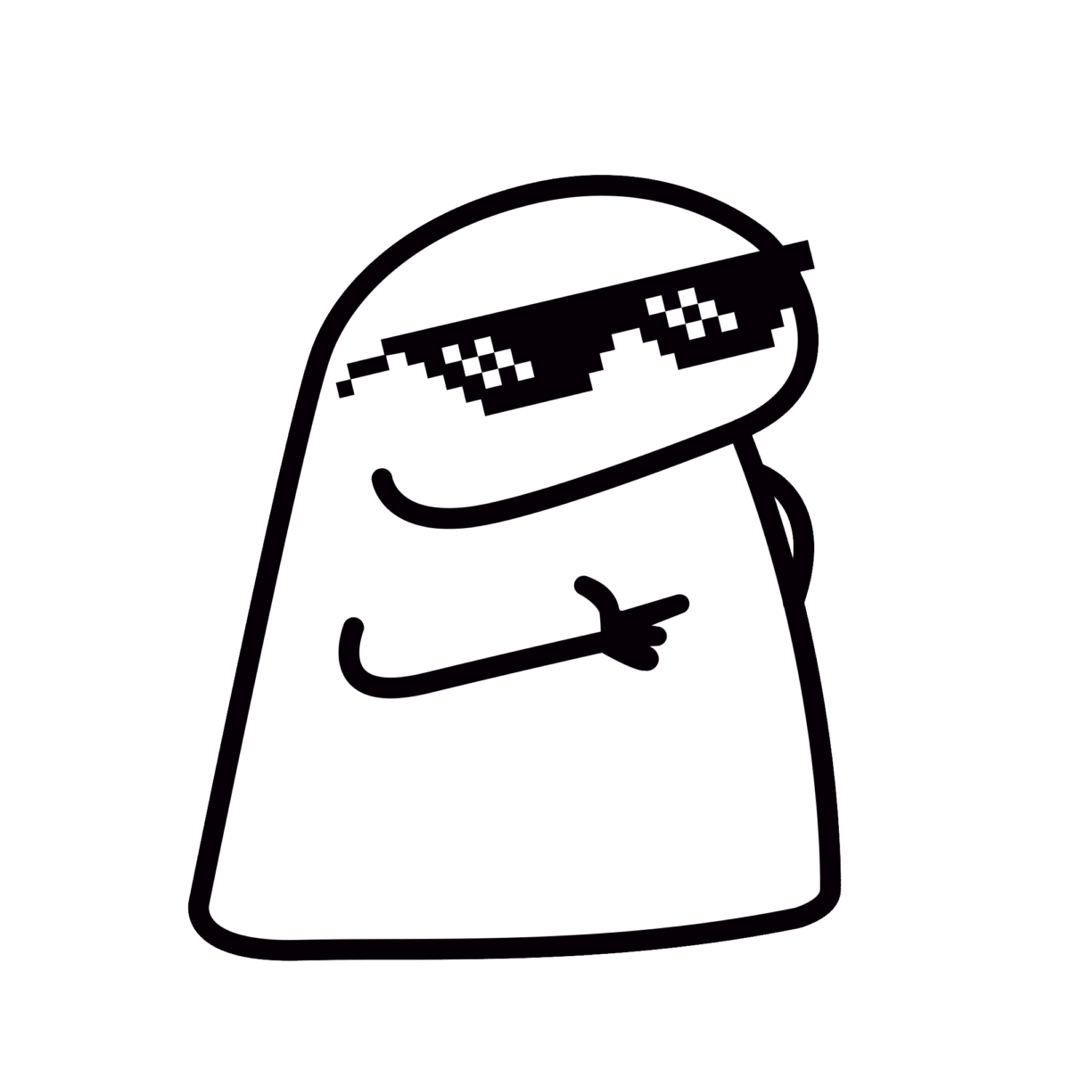 Flork Professor zueira png - Fazendo a Nossa Festa