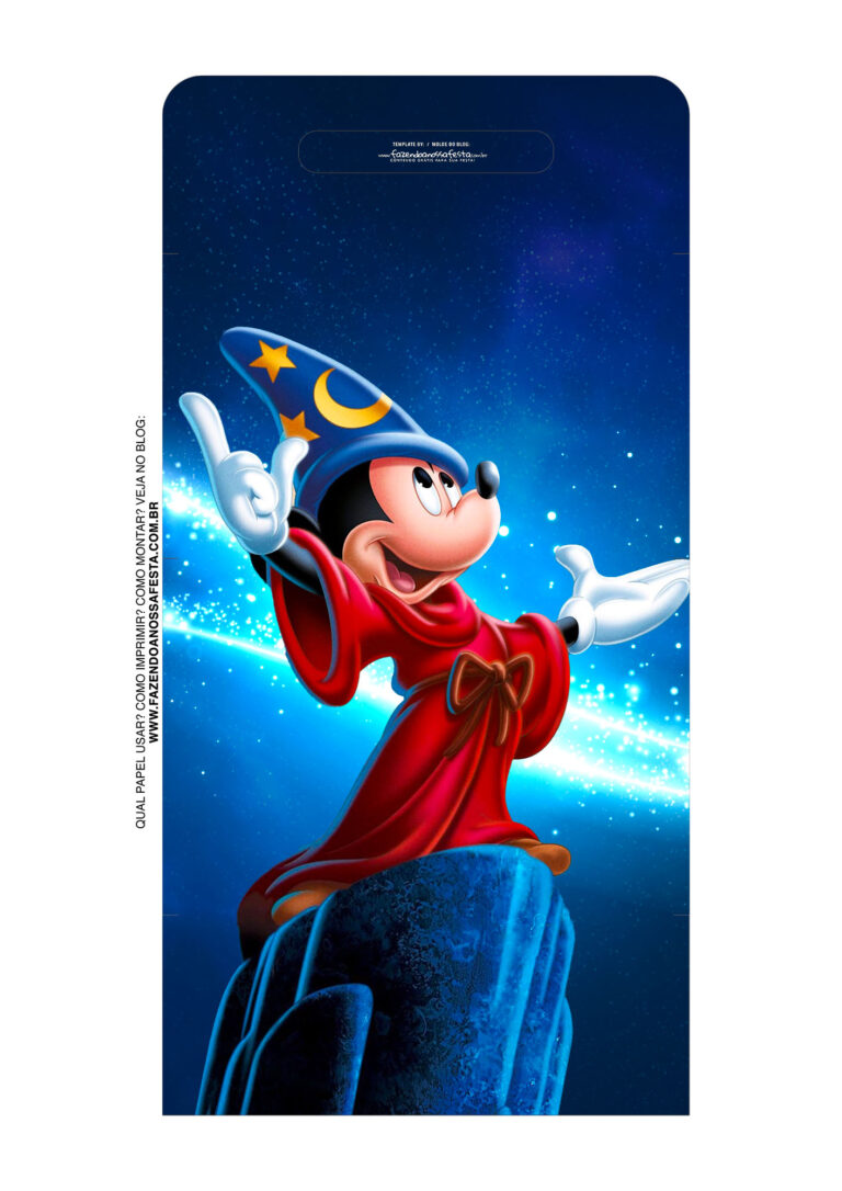 Mickey Mago Alca 2 Kit Cineminha - Fazendo a Nossa Festa