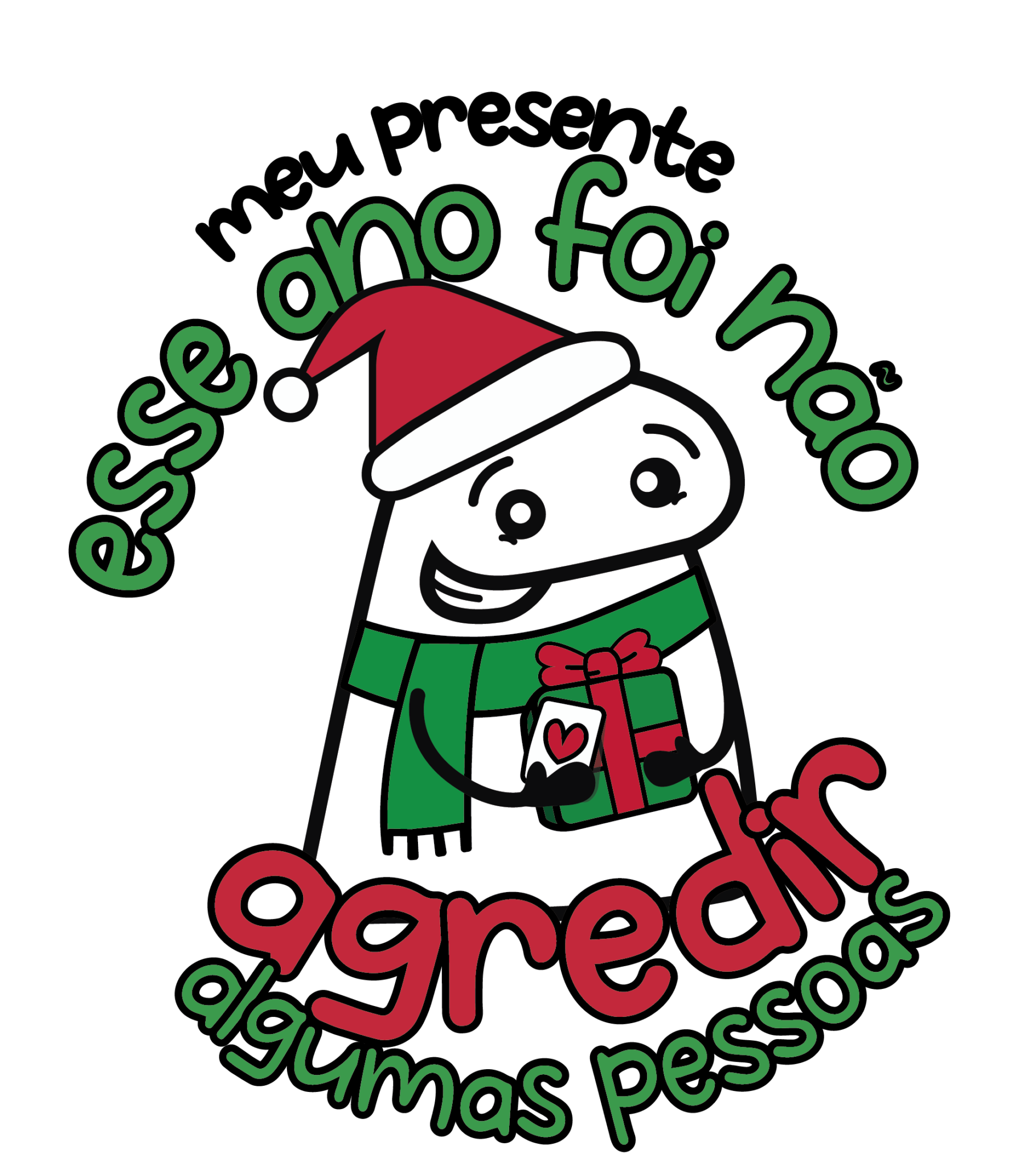 Meu Presente Esse Ano Ele 1 Flork Natal - Fazendo a Nossa Festa