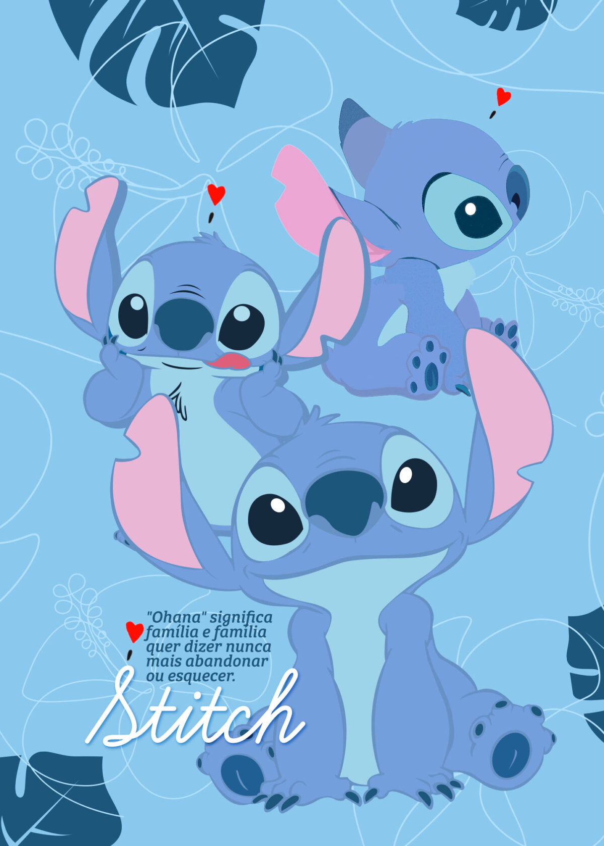 Capa Caderno Planejamento Planner Professor Stitch - Fazendo a Nossa Festa
