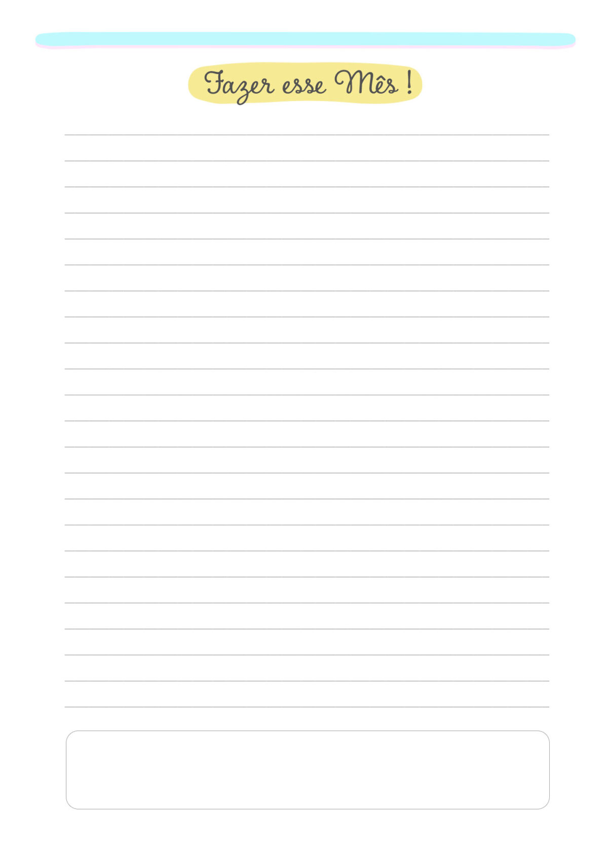 Planner Professor Colorido Fazes Esse Mes Fazendo A Nossa Festa