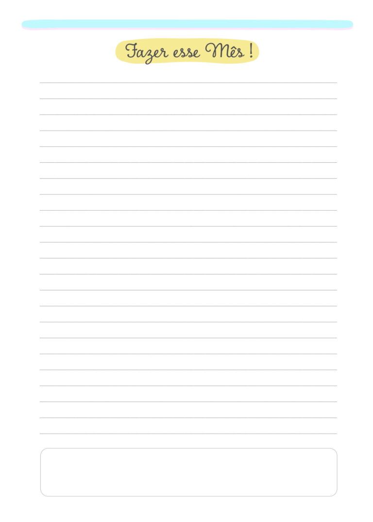 Planner Professor Colorido Fazes Esse Mes Fazendo A Nossa Festa
