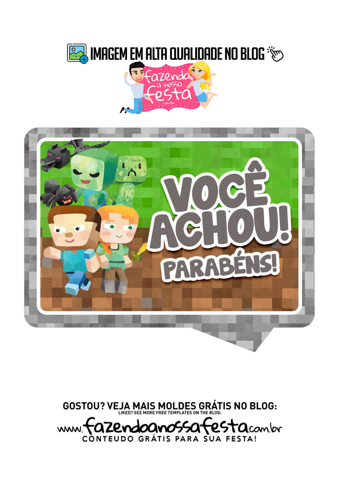 Caca aos Ovos Minecraft Cute 02 - Fazendo a Nossa Festa Caca aos Ovos Minecraft Cute 02 - Fazendo a Nossa Festa