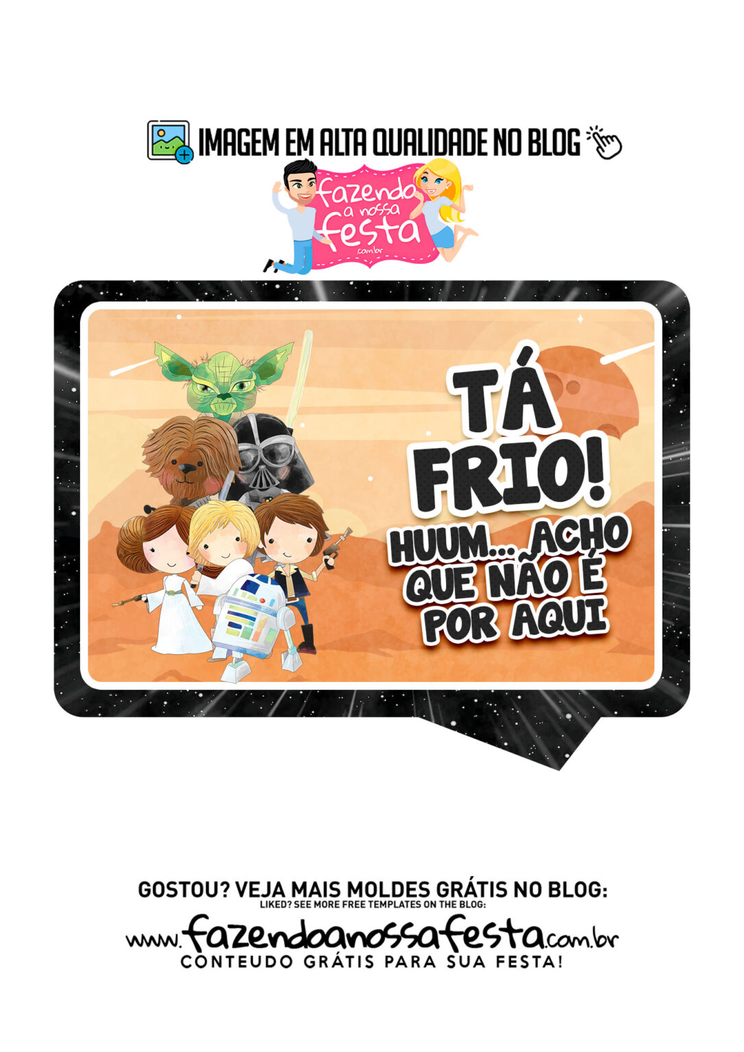 Caca aos Ovos star wars cute 07 - Fazendo a Nossa Festa Caca aos Ovos star wars cute 07 - Fazendo a Nossa Festa
