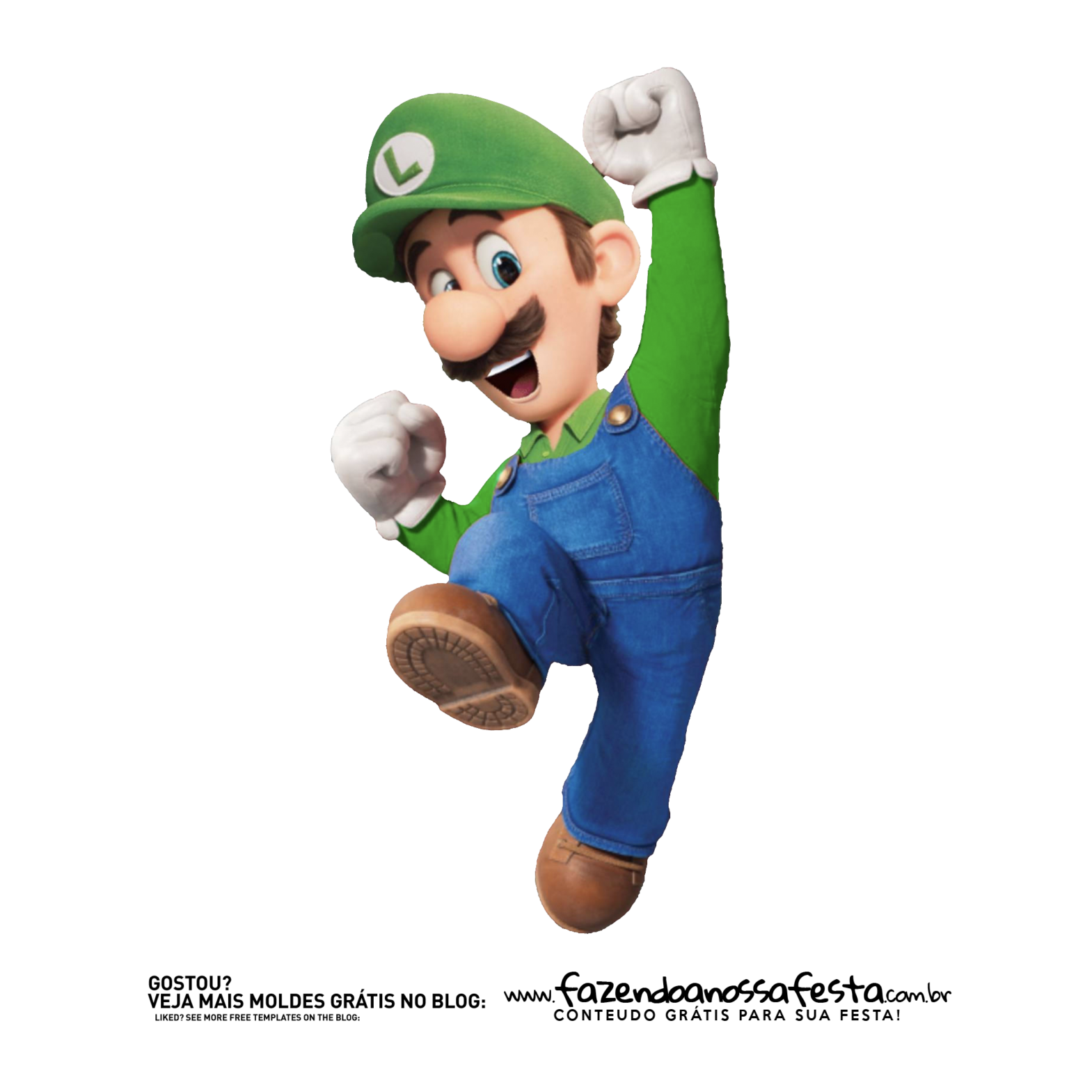 Luigi Mario Bros Filme - Fazendo a Nossa Festa