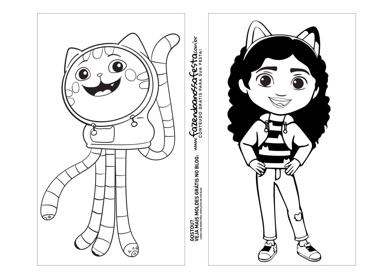 Livrinho de Colorir 2 A Casa Magica da Gabby - Fazendo a Nossa Festa