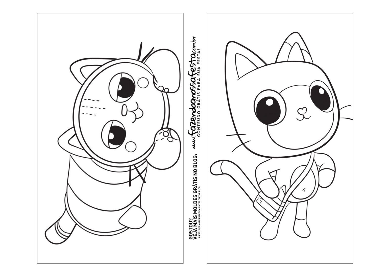 Livrinho de Colorir 4 A Casa Magica da Gabby - Fazendo a Nossa Festa