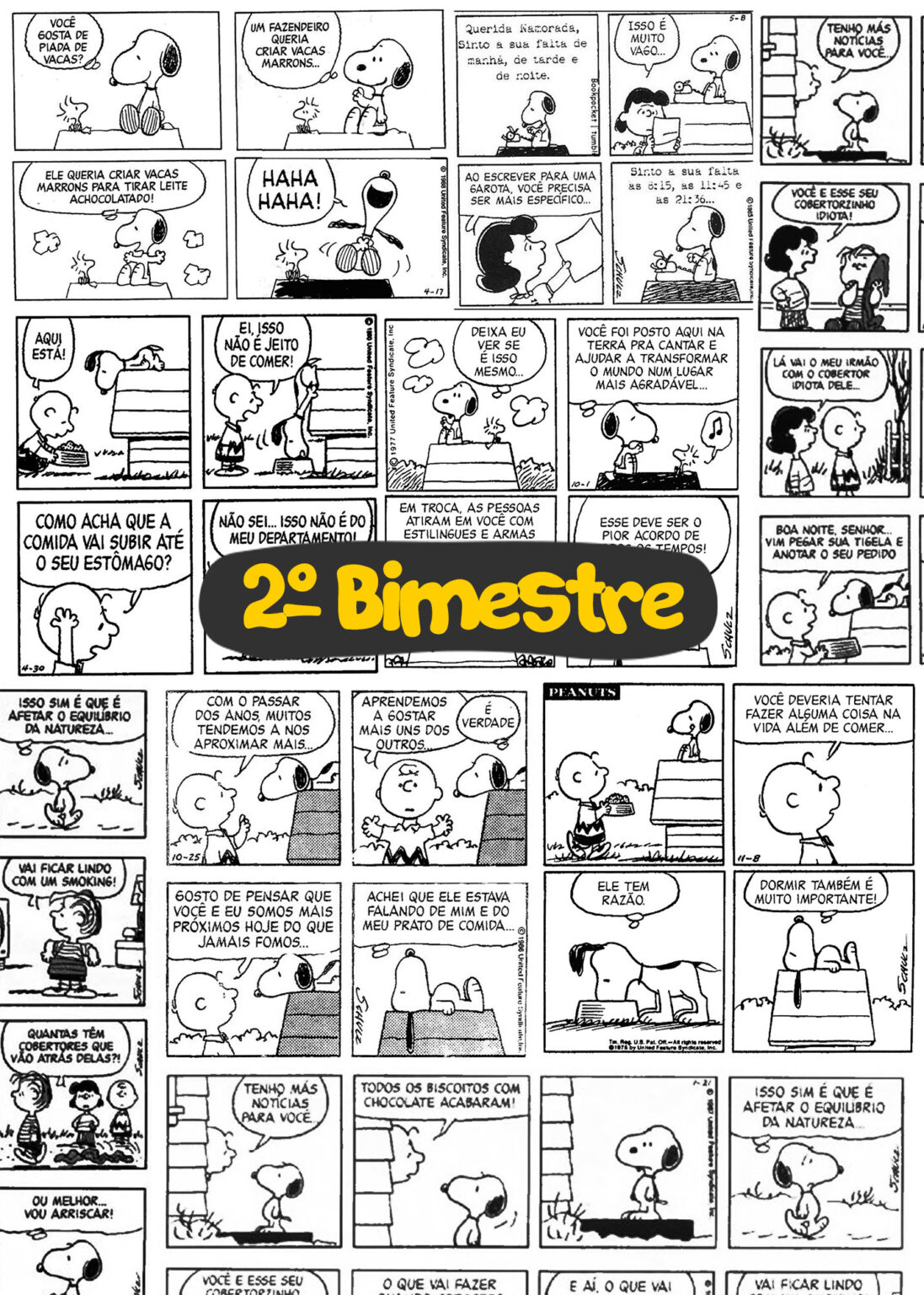 Caderno Planejamento Professor Snoopy 2 Bimestre - Fazendo a Nossa Festa