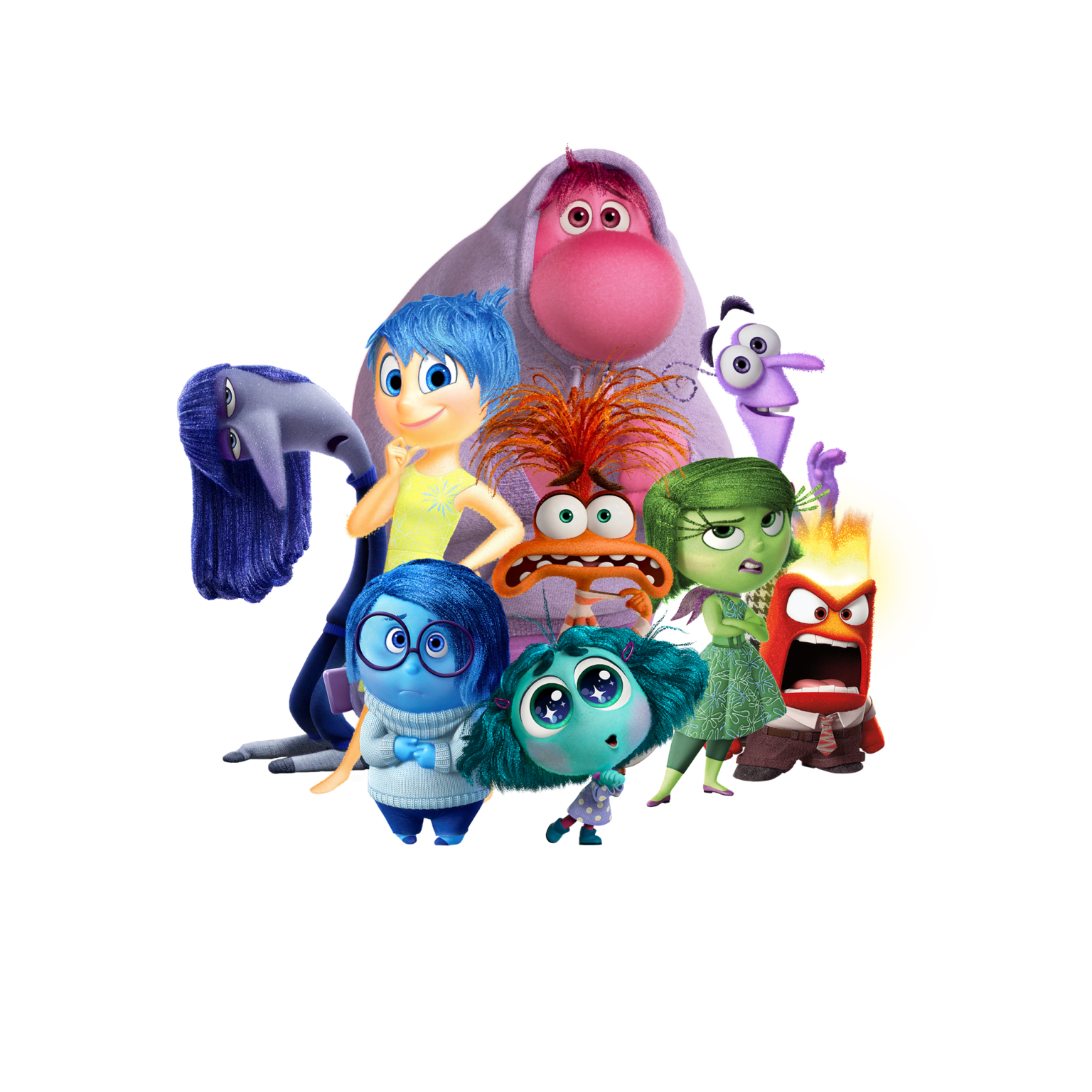 Imagem PNG Personagens Divertidamente 2 - Fazendo a Nossa Festa